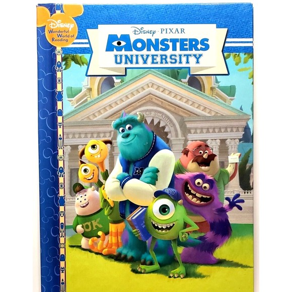 Toys | Monsters Inc University Kid Book Hardcover Disney Wonderful ...